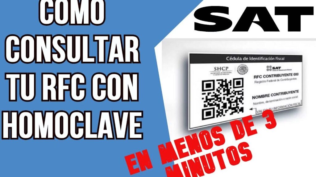Cómo Obtener la Constancia del RFC y Su Homoclave Fácilmente
